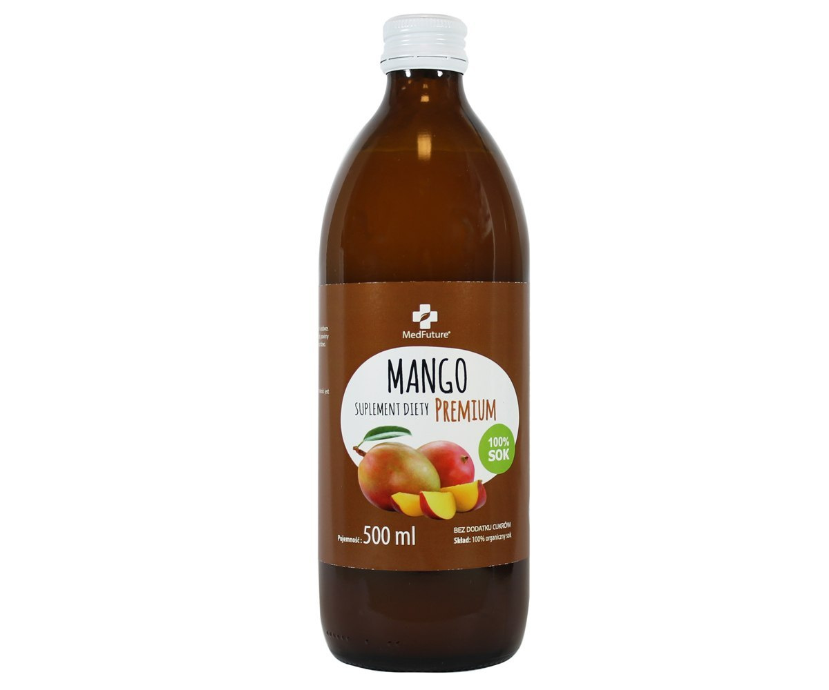 Sok z mango - naturalny, bez cukru - 500 ml - sklep internetowy ...